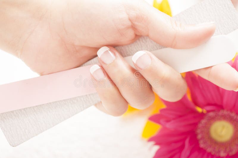 Woman with Well Manicured Nails Stock Photo - Image of lifestyle, care ...