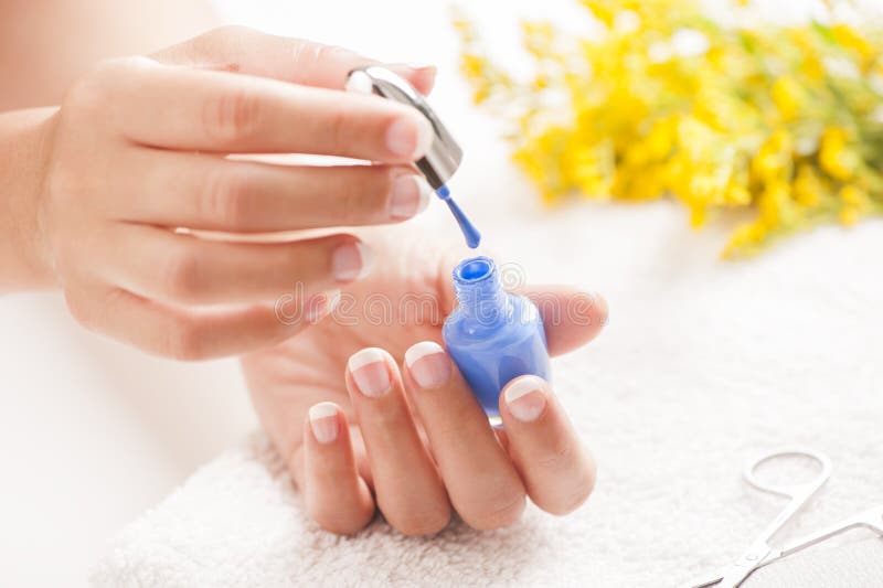 Woman with Well Manicured Nails Stock Photo - Image of luxury, fashion ...