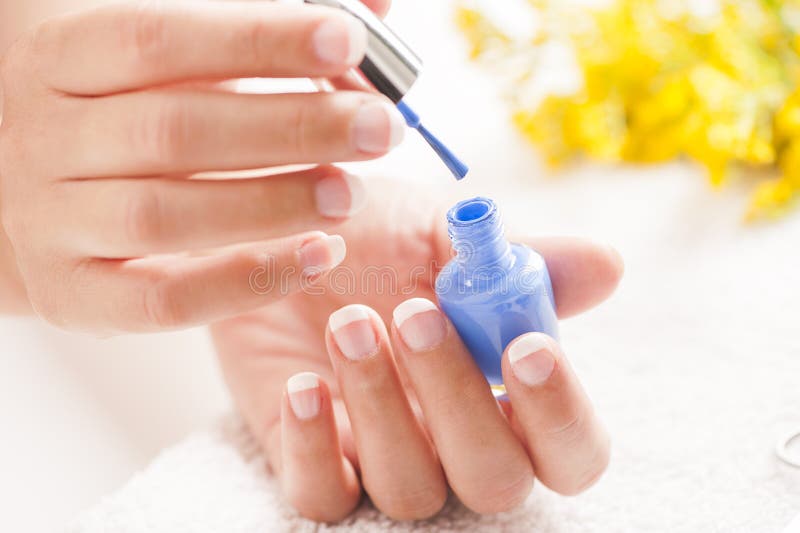 Woman with Well Manicured Nails Stock Image - Image of elegance, female ...