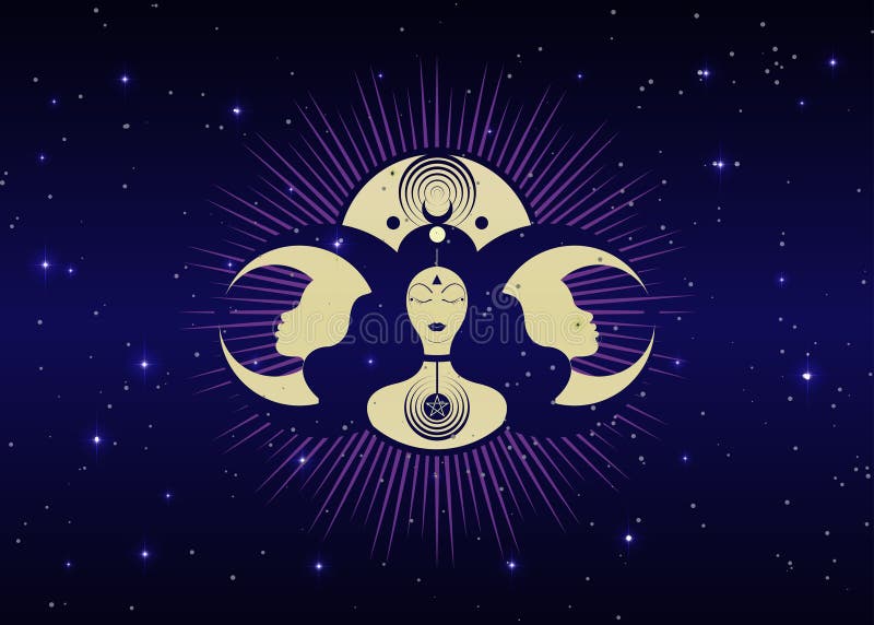 Woman Wicca Mother Earth Symbol Of Sexual Procreation Spiral Goddess