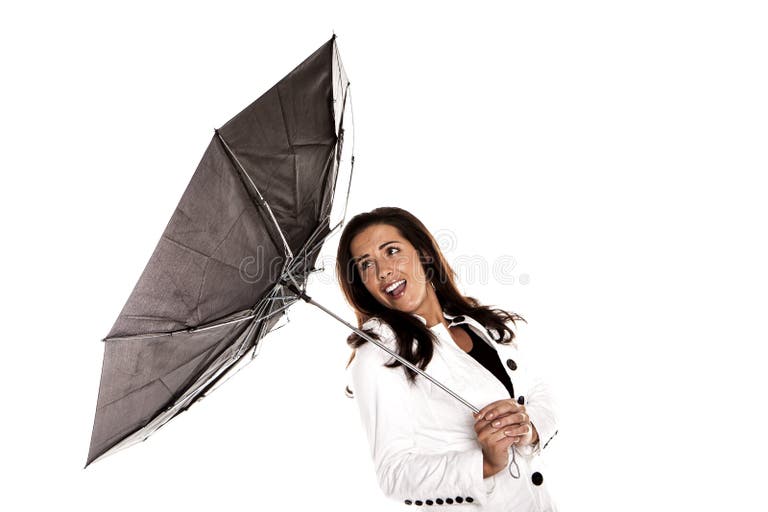 2,518 Woman Wind Umbrella Stock Photos - Free & Royalty-Free Stock ...