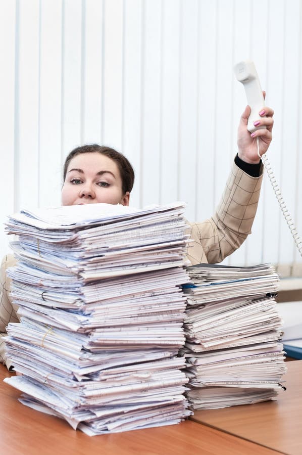 Businesswoman sending mail stock photo. Image of blue - 17265804