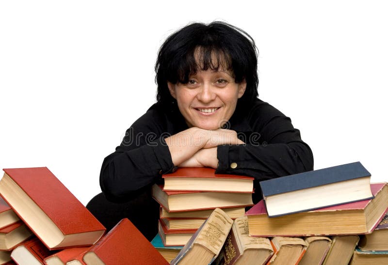 Woman at work stock image. Image of information, occupation - 4289769