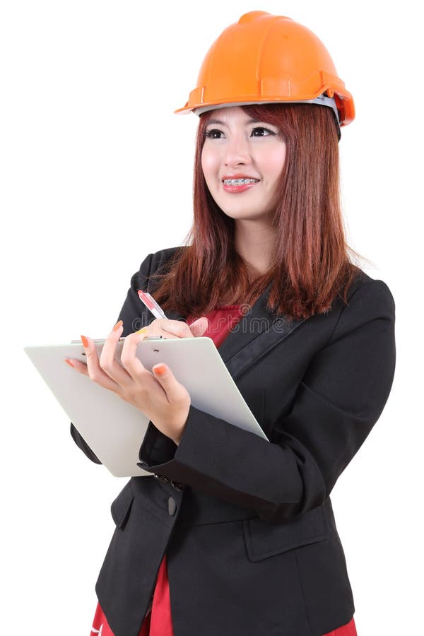 Woman worker stock image. Image of studio, worker, occupation - 57223903
