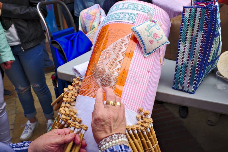 Difficult Crafts Work of Haberdashery Crafts Stock Image - Image of ...