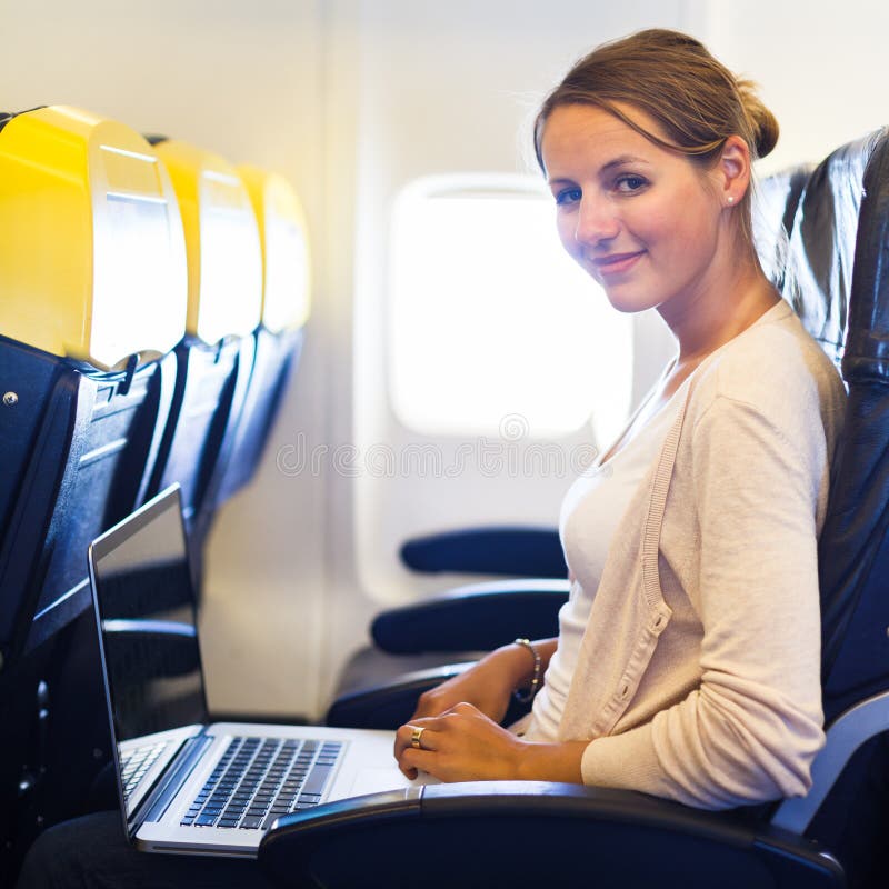 Airplane service stock image. Image of commercial, positive - 10919725