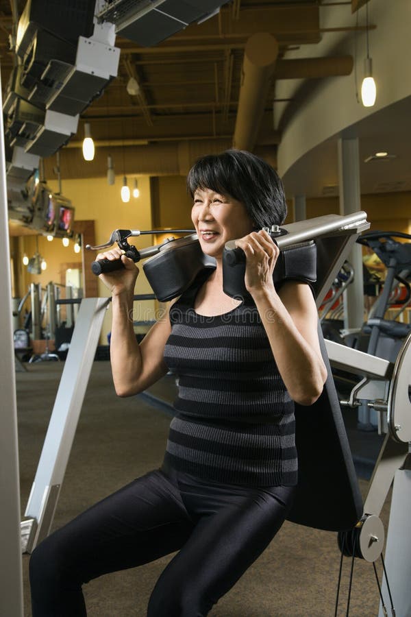 A woman working out. stock image. Image of fitness, person - 2044693
