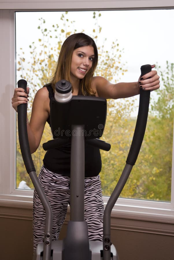 Woman working out stock photo. Image of slim, fitness - 7450684