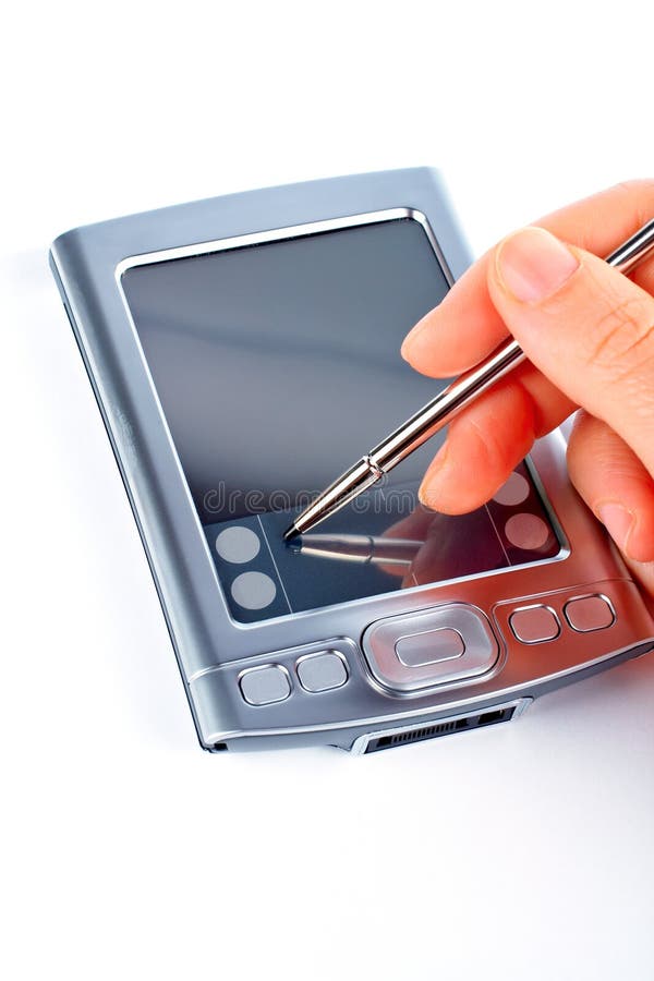 My PDA stock photo. Image of schedule, organizer, stylus - 16128