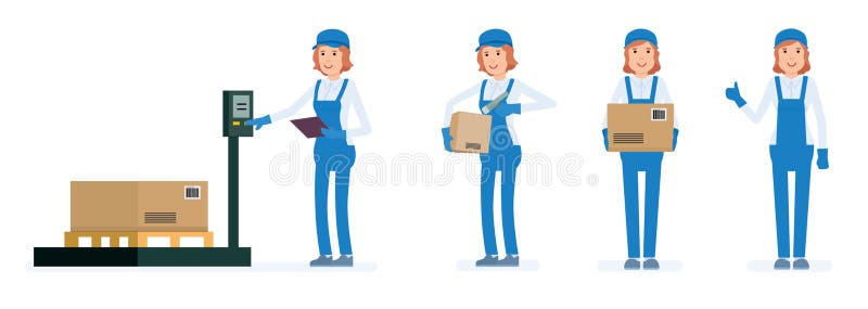 Cartoon Woman Occupation Set Stock Vector - Illustration of beautiful ...
