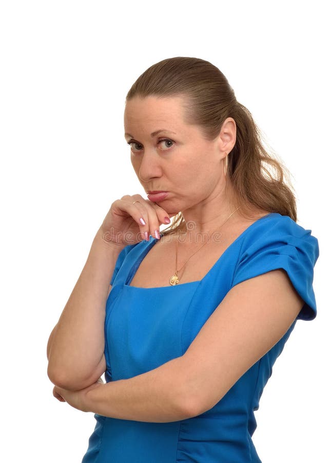 Woman would be offended stock photo. Image of white, lady - 37708920