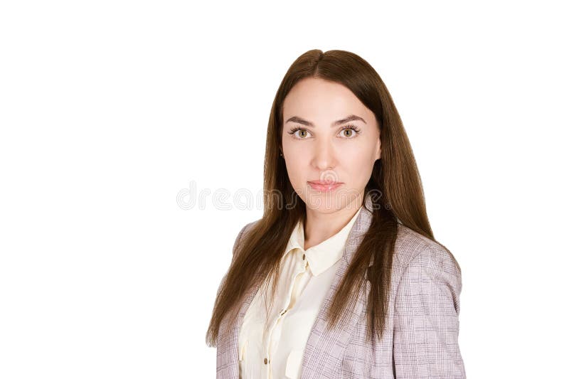 Woman Write with Pencil and Notepad. Student Think about University ...