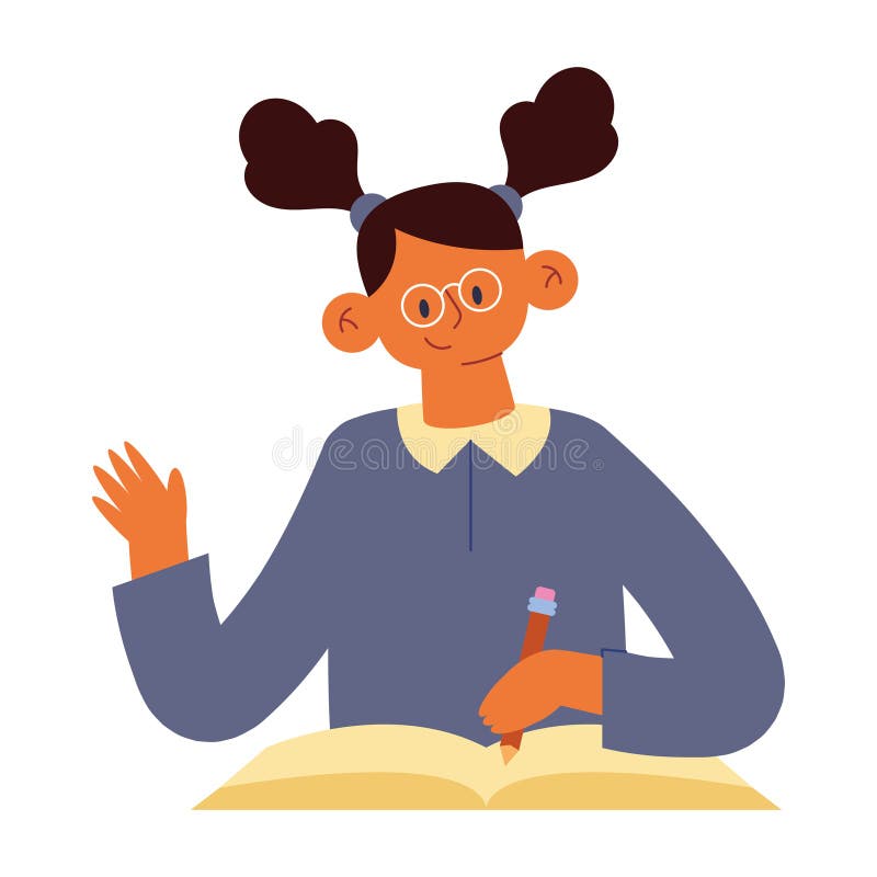 Woman writing design stock vector. Illustration of female - 291805884