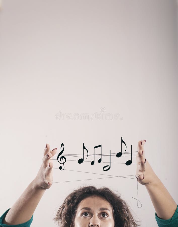 Woman you over the head stock photo. Image of element - 77111668