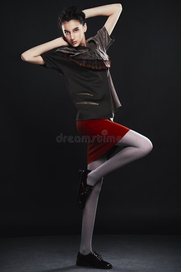 Woman stock image. Image of female, expressive, head - 57041587