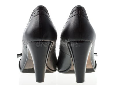 Womans shoes back view stock photo. Image of adult, high - 13353902