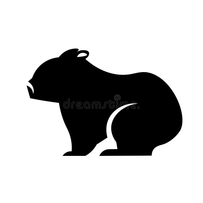 Wombat Icon in Filled, Thin Line, Outline and Stroke Style. Vector ...