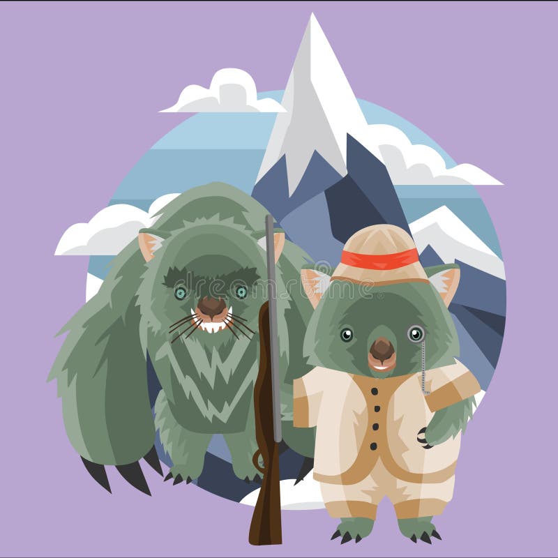 Wombat Monster Stock Illustrations – 8 Wombat Monster Stock ...