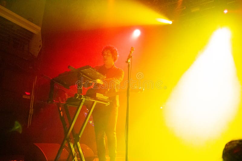 Wombats in Concert from Terminal 5 in New York Editorial Stock Image ...