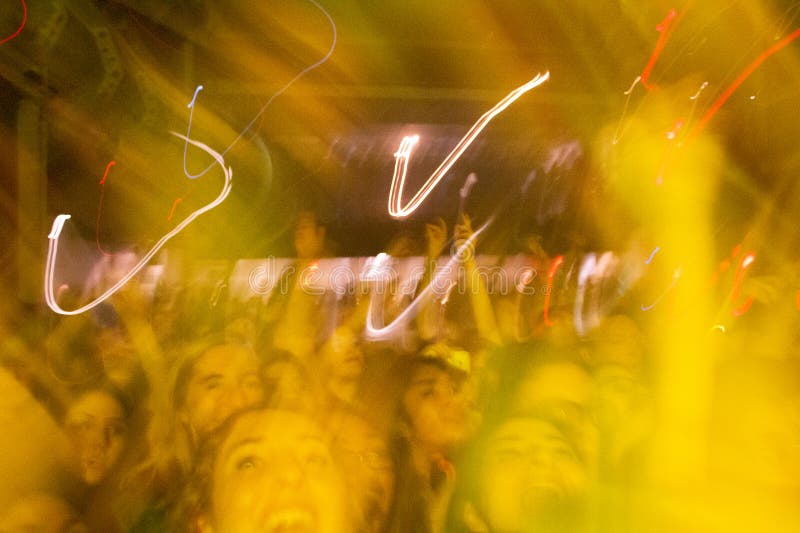Wombats in Concert from Terminal 5 in New York Editorial Image - Image ...