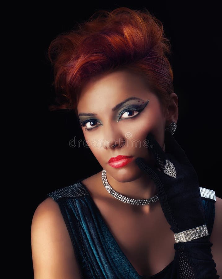 Women stock image. Image of face, jewellery, happy, hair - 20987623