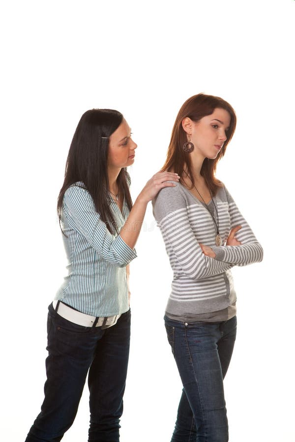 Women disagreeing stock image. Image of friendship, arms - 4229873
