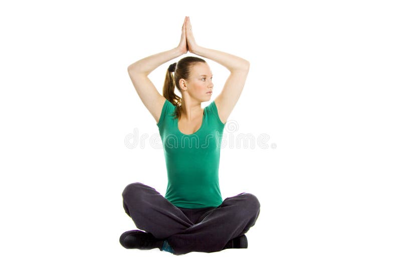 Women in balance stock image. Image of care, female, meditation - 17635121