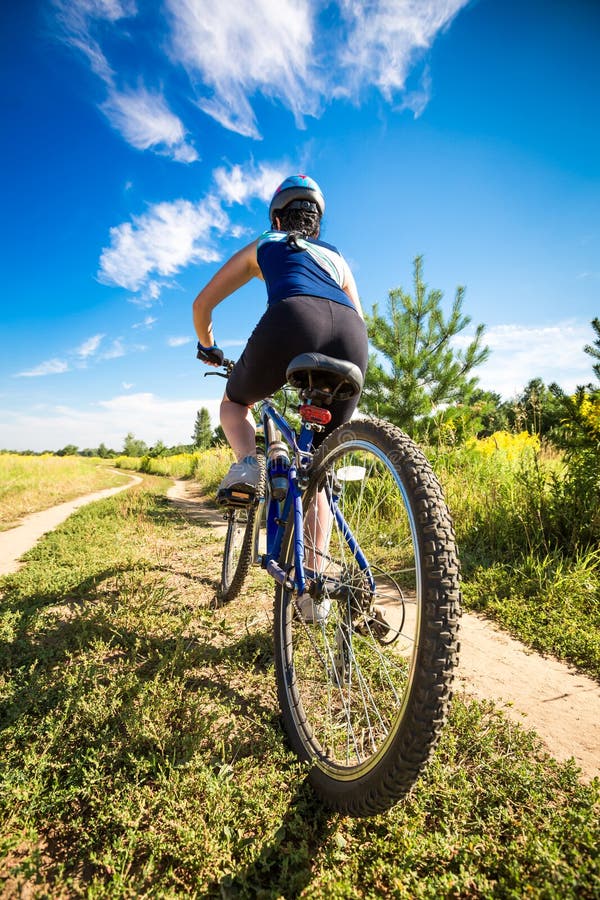 Women on bike stock photo. Image of lifestyle, active - 43333152