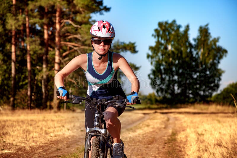 Women on bike stock photo. Image of enjoyment, cyclist - 86119912