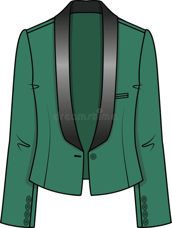 Women and Girls Corporate Wear Blazer Stock Vector - Illustration of ...
