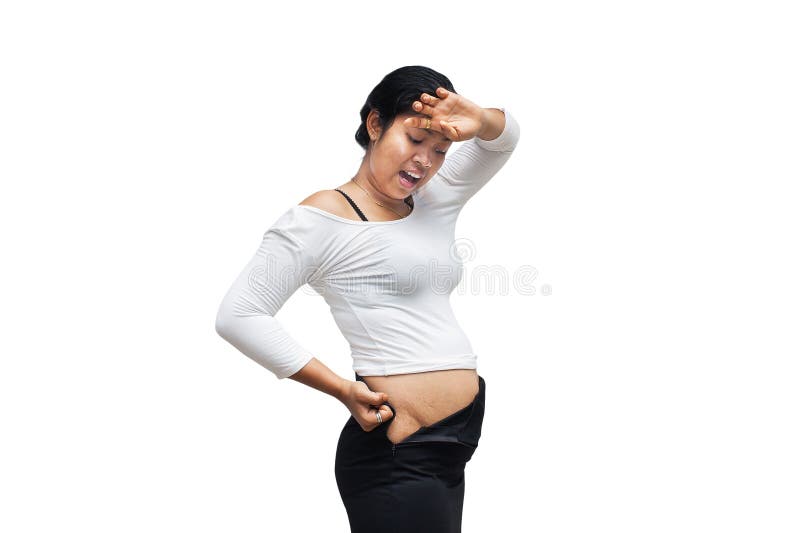 Women body fat belly stock image. Image of excess, care - 59752243
