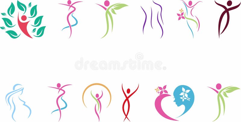 Women Body Shape, Figure Types and Forms Vector Stock Vector ...