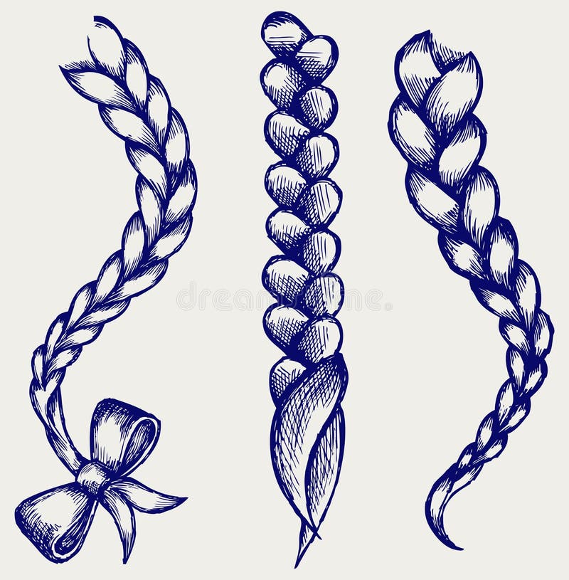 Braid Stock Illustrations – 23,462 Braid Stock Illustrations, Vectors ...