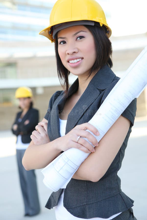 Women Business Architects stock image. Image of architect - 7333039