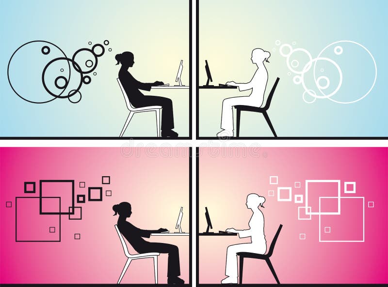 Opposite Positions Stock Illustrations – 18 Opposite Positions Stock ...
