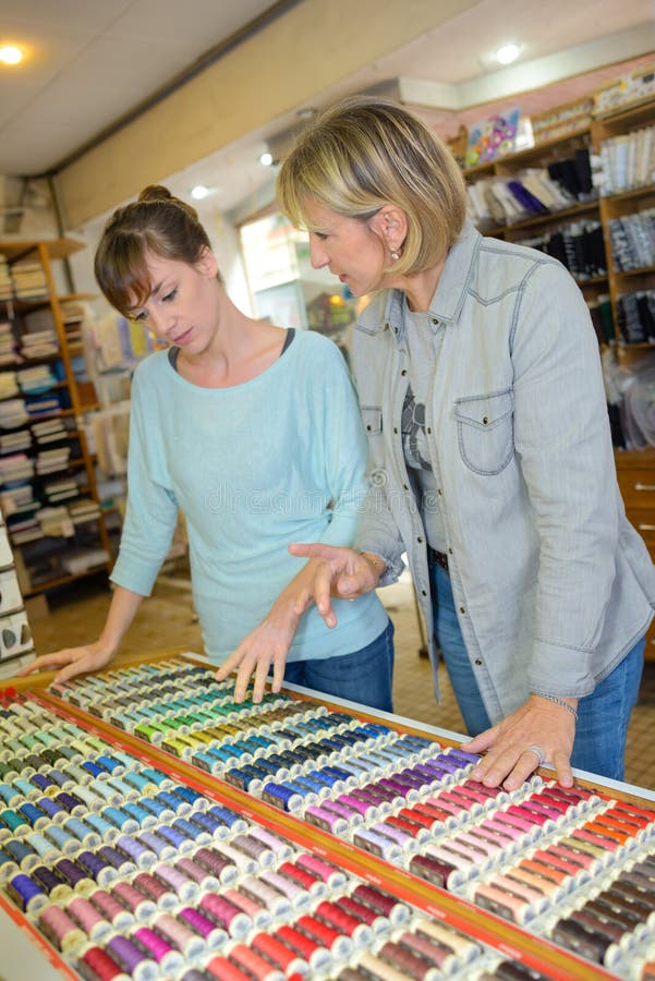 Women and Choice Thread Collection Stock Image - Image of collector ...