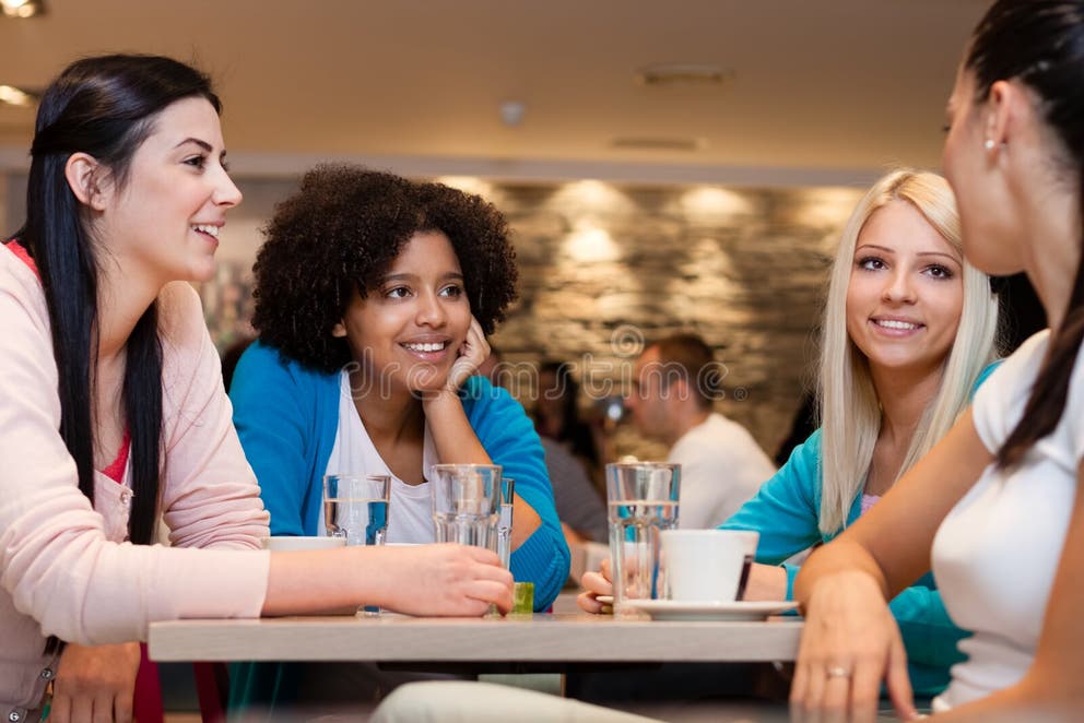 Women on coffee break stock photo. Image of cafacopy - 30951698