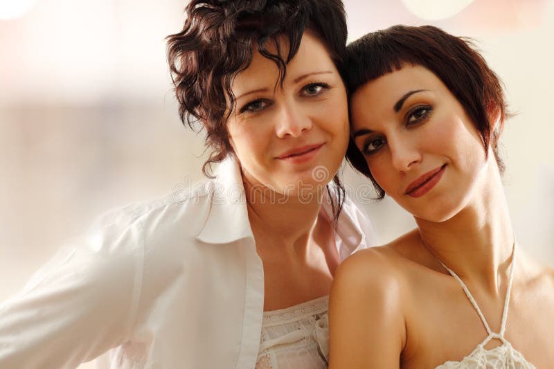 Women couple happy stock image. Image of lesbian, female - 19757773
