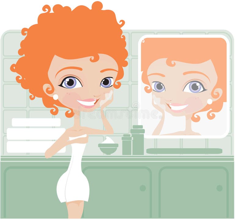 Women Using Toilet Stock Illustrations – 70 Women Using Toilet Stock ...