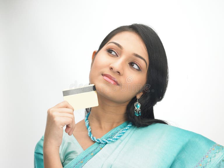 Women with credit card stock photo. Image of card, glamor - 7907254
