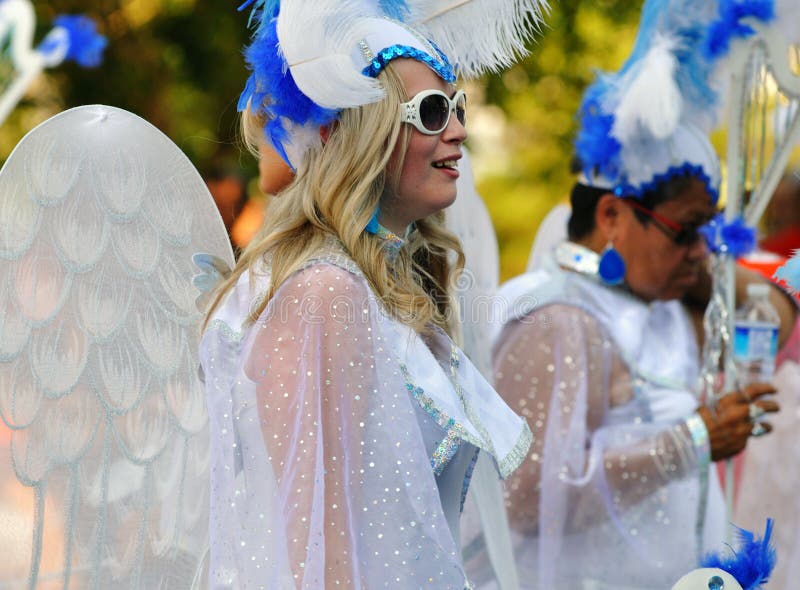Women Dressed As Angels in a Parade Editorial Photography - Image of ...