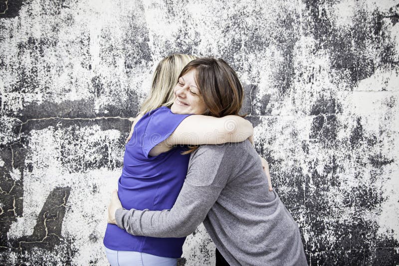 Women embracing stock photo. Image of happiness, feeling - 80510356