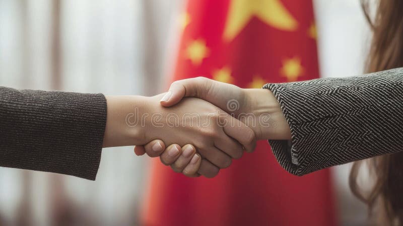 Women Empowerment through Handshake, Symbol of Unity and Strength Stock ...