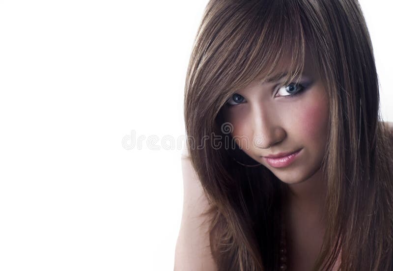 Women face stock image. Image of face, hairstyle, hair - 14500393