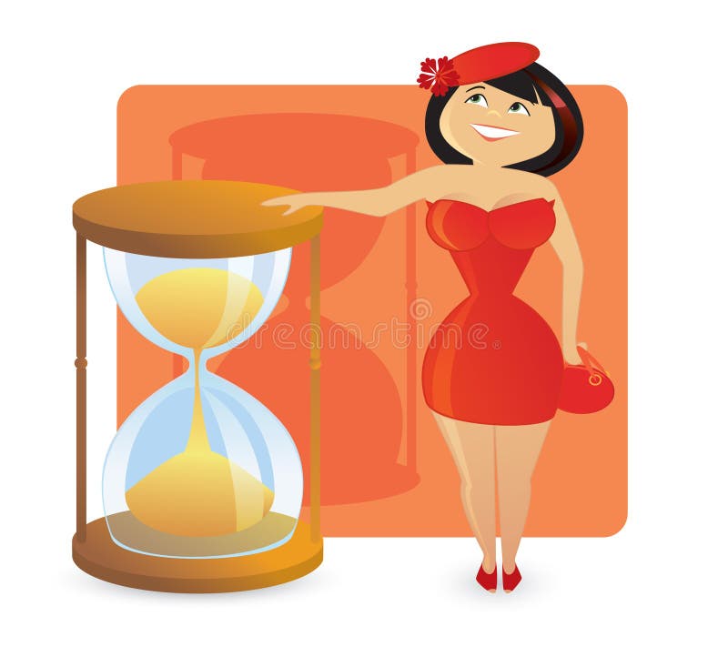 Women Figure Types: Hourglass Stock Vector - Illustration of body ...