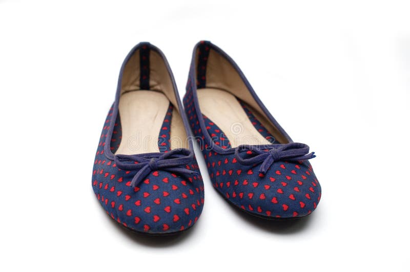 Women flat shoes isolated stock photo. Image of shoes - 40318852