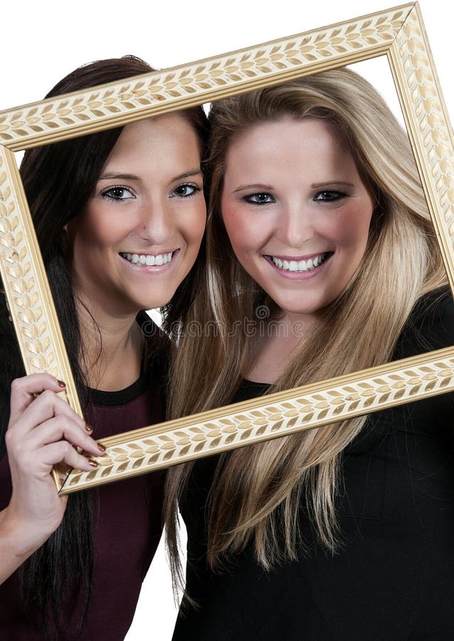 Women in a Frame stock image. Image of beauty, frame - 36262553