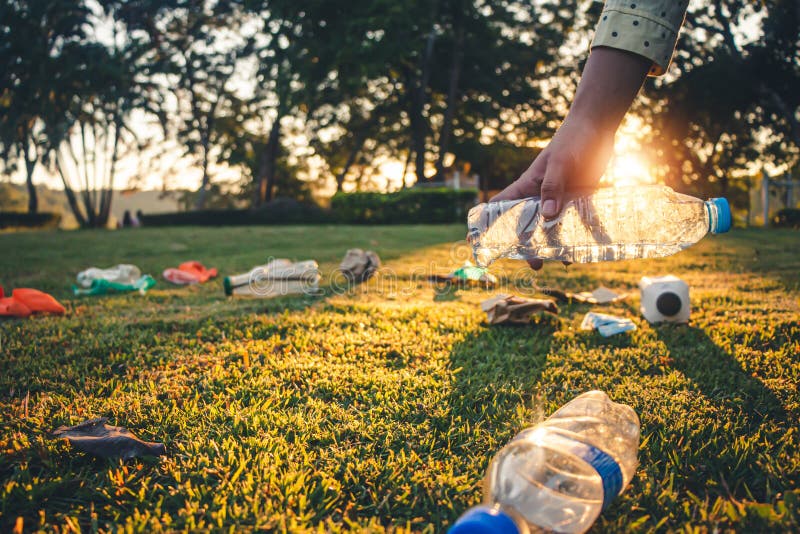 Women Garbage Collection for To Keep Clean and Take Recycling Stock ...