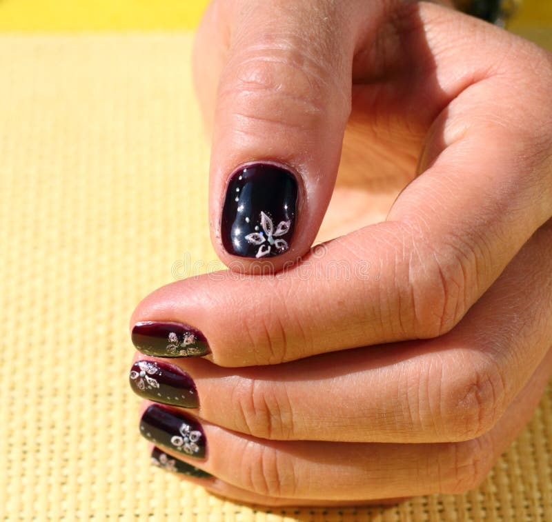 Women hand stock photo. Image of female, hand, painting - 26610002