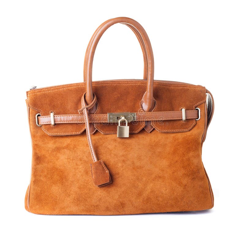 Women Handbag Isolated on a White Stock Photo - Image of feminine ...